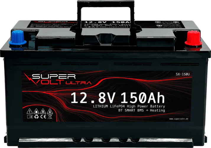 Supervolt - LiFePO4 Lithium Batterien für Wohnmobil und Van