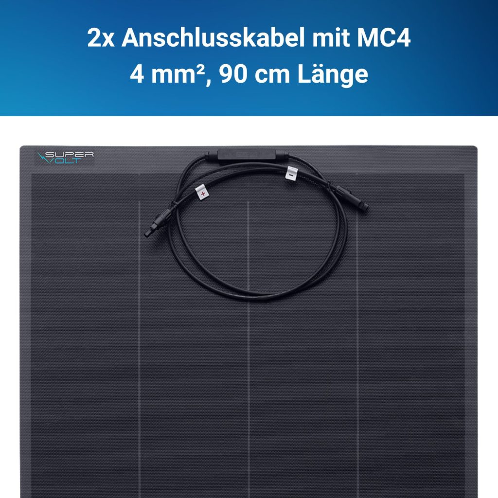 Supervolt Solar Flex 210W - Flexibles Solarmodul - Back Contact ...